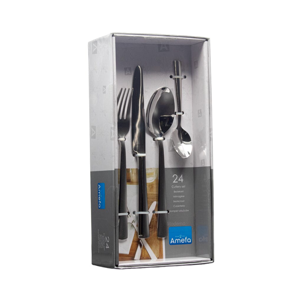 Amefa - Moderno 24-delige Bestekset - Zilver – KookGigant