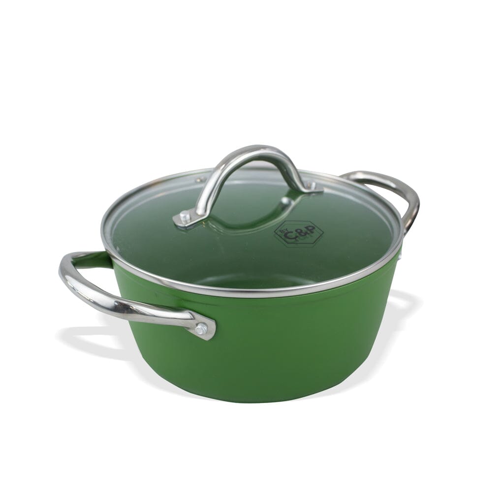 Cook & Pan - Go Green Kookpan 22 cm met glazen deksel – KookGigant