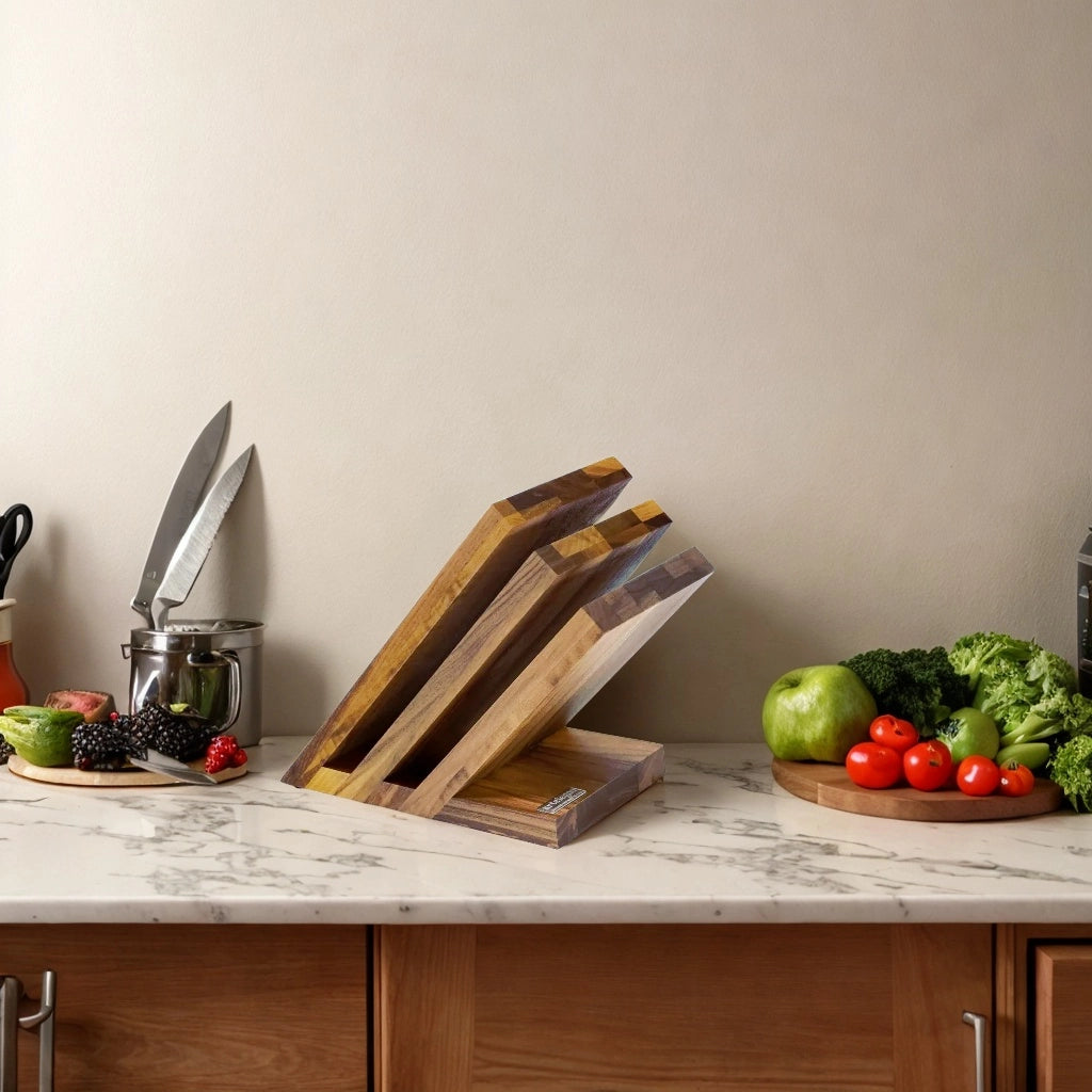 Artelegno - Venezia Magnetisch Messenblok - Walnotenhout 6 messen ...